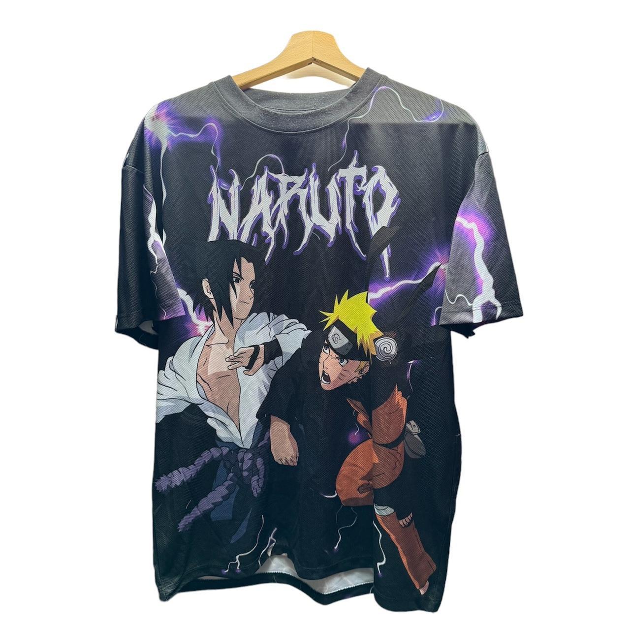 Oversized Naruto Football Tee #naruto #football - Depop