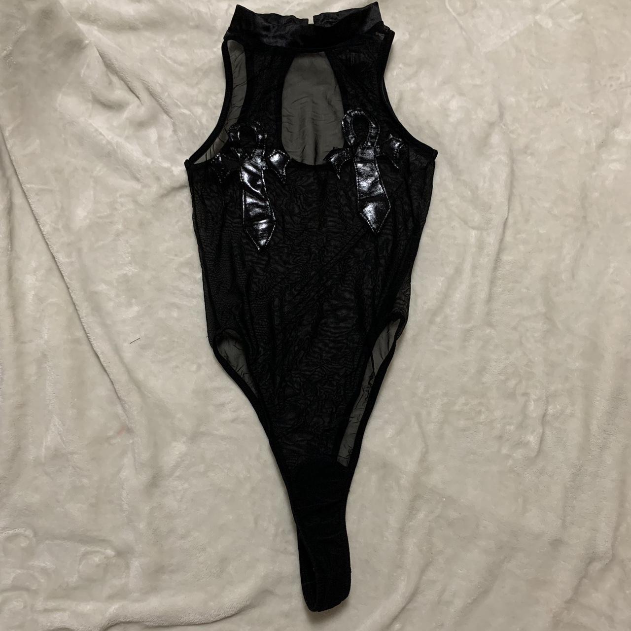 Small mesh Ahnk body suit from dollskill. Very well... - Depop