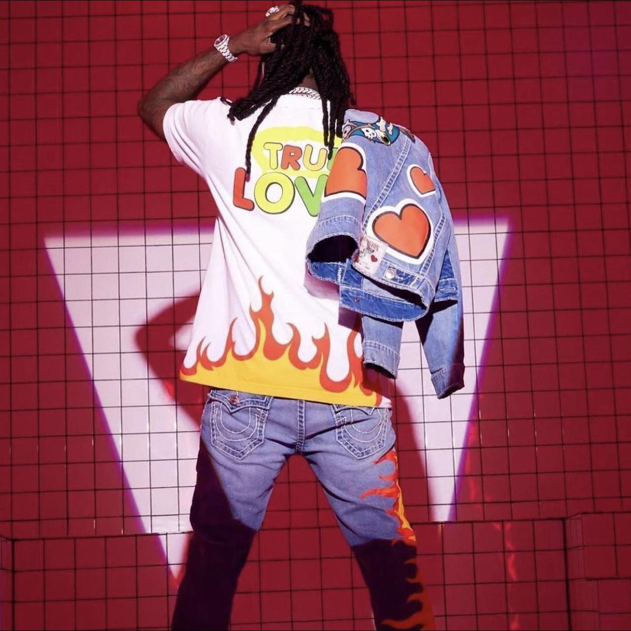 Chief Keef True Religion 2022 Banner Heavy Mock Up... | Depop