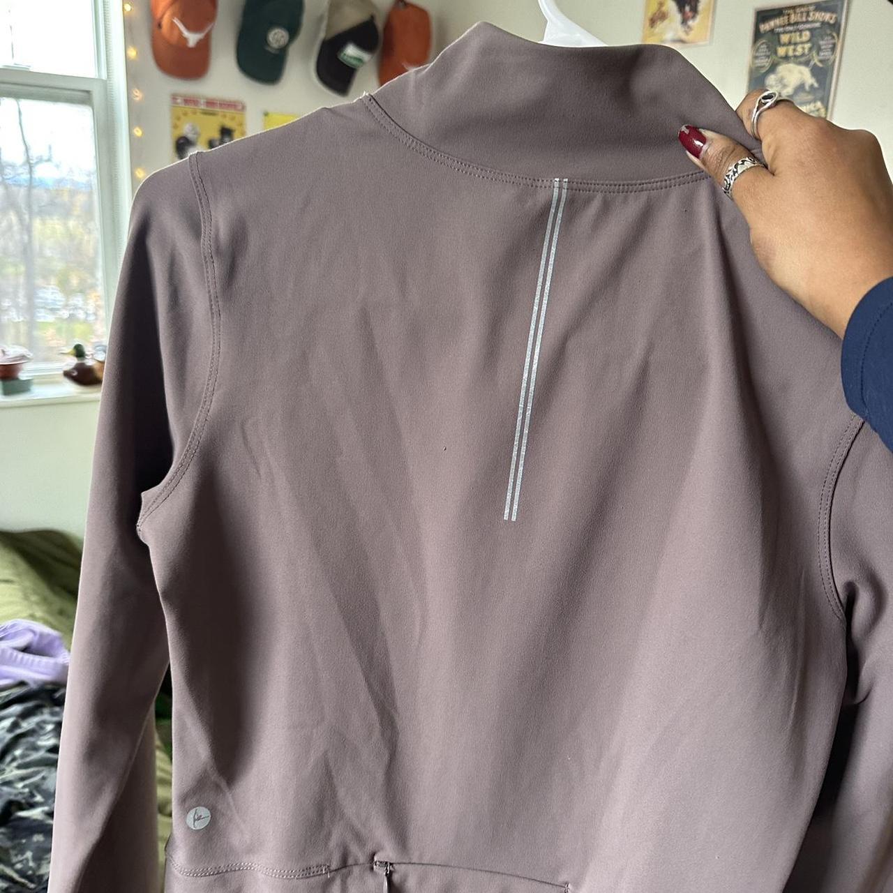 bbl mauve purple jacket! size xs but could fit up to... - Depop