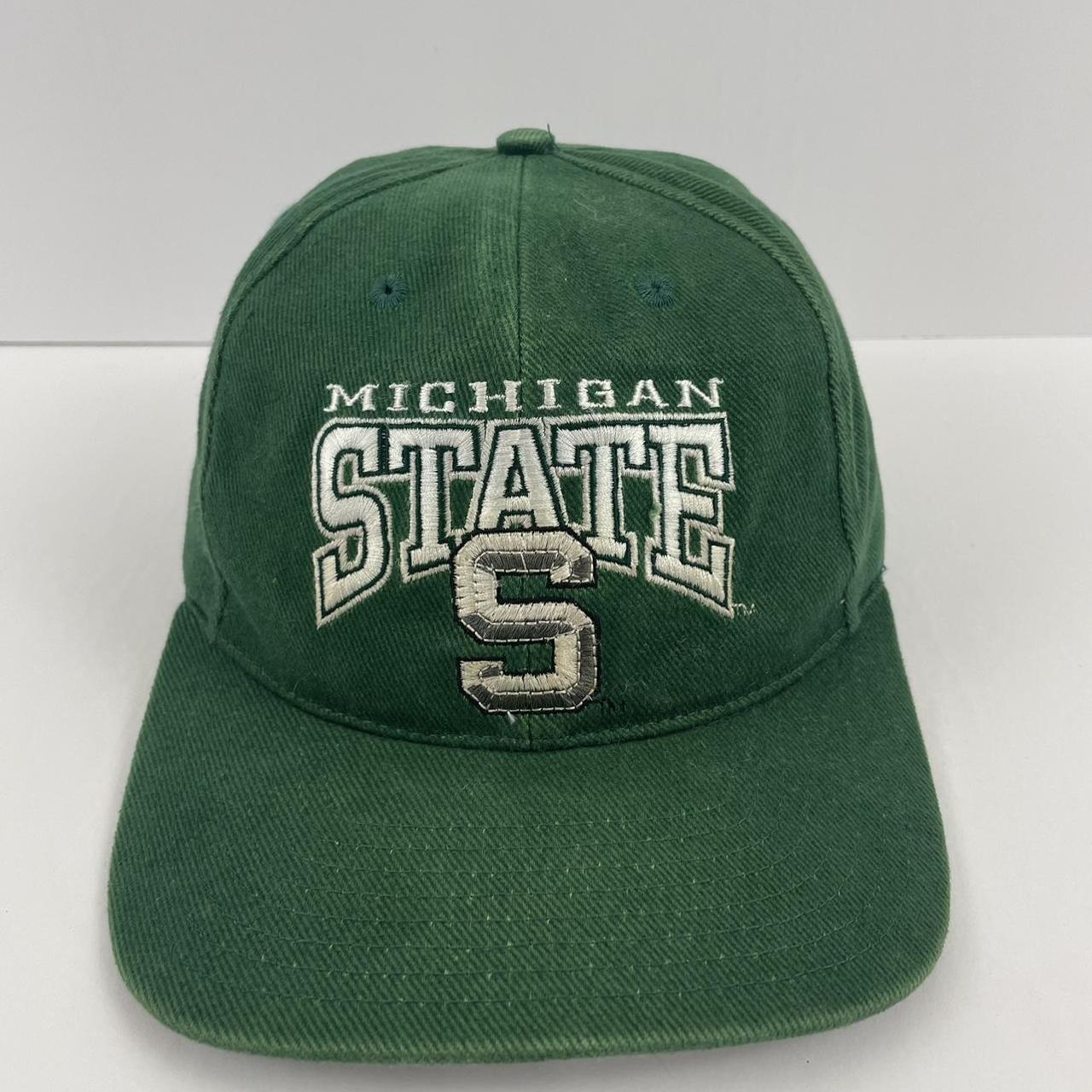 Vintage Michigan State Spartans MSU Reebok snapback... - Depop