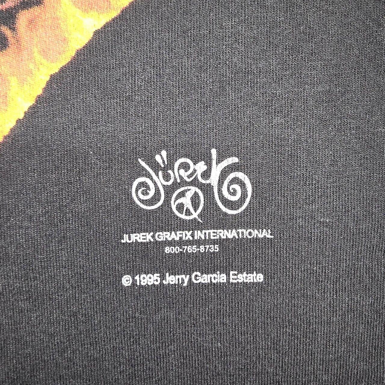 Vintage Jerry Garcia Shirt XL 1995 Jurek Grafix... - Depop