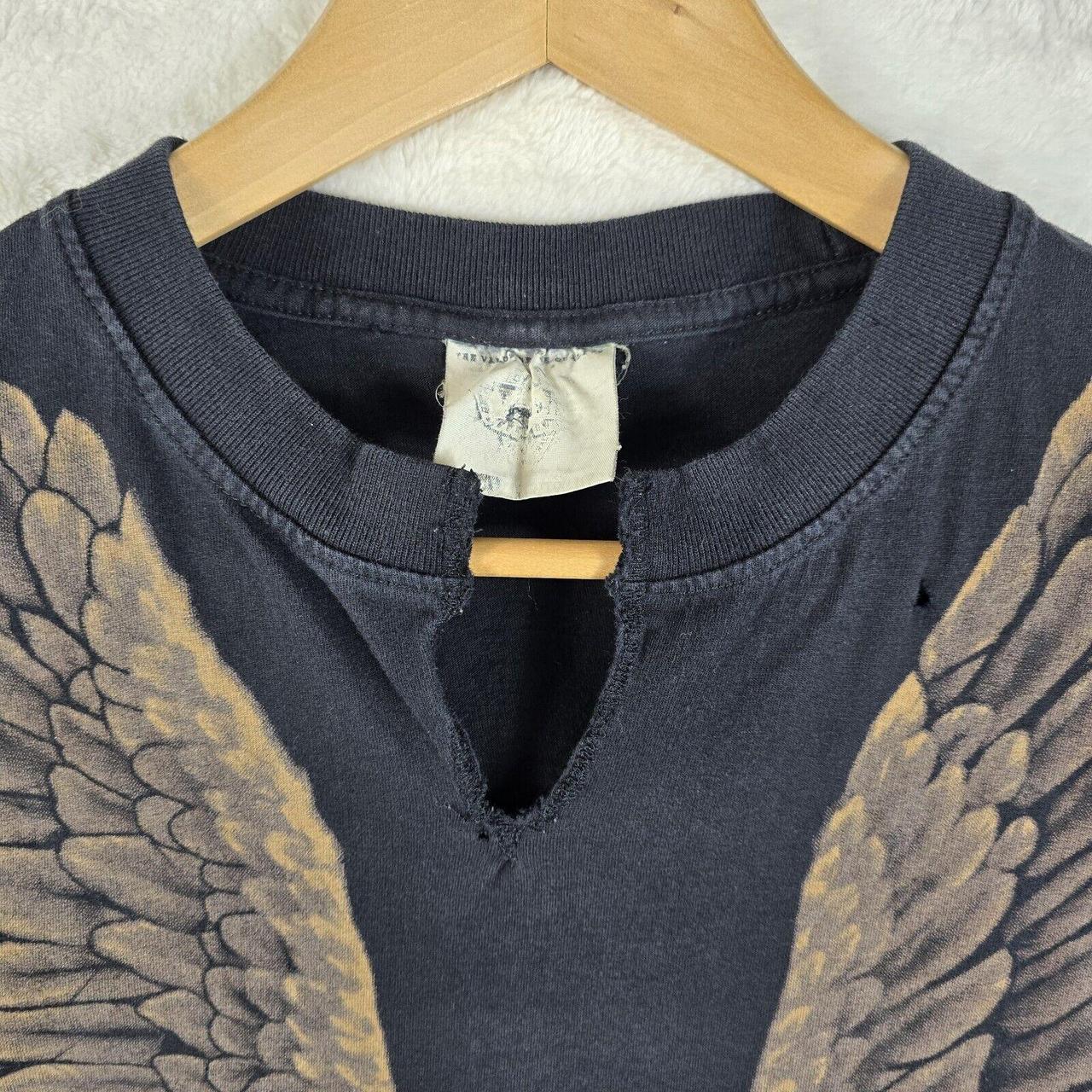 Vintage Eagle AOP Single Stitch T-Shirt Men's Large... - Depop