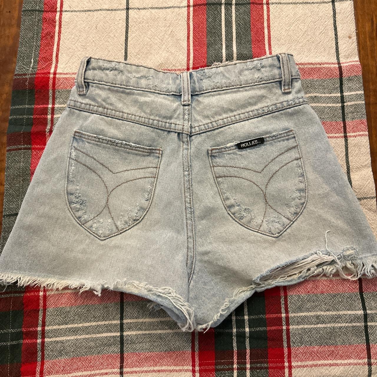 Worn in Sofia Richie rolla’s shorts size 24 #rollas... - Depop
