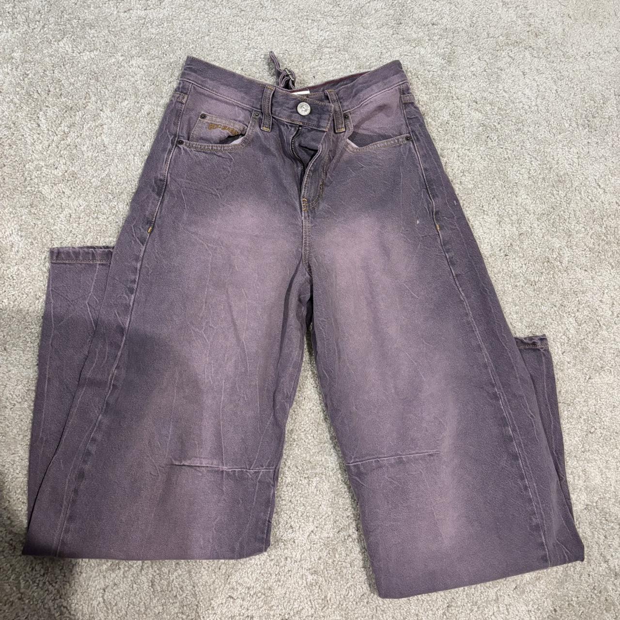 purple bdg logan buckle baggy barrel... | Depop