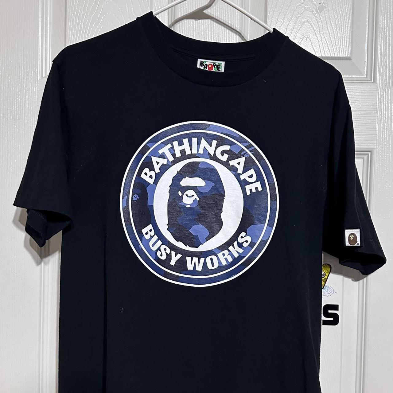 Bape tee 8.5/10 condition Size... - Depop