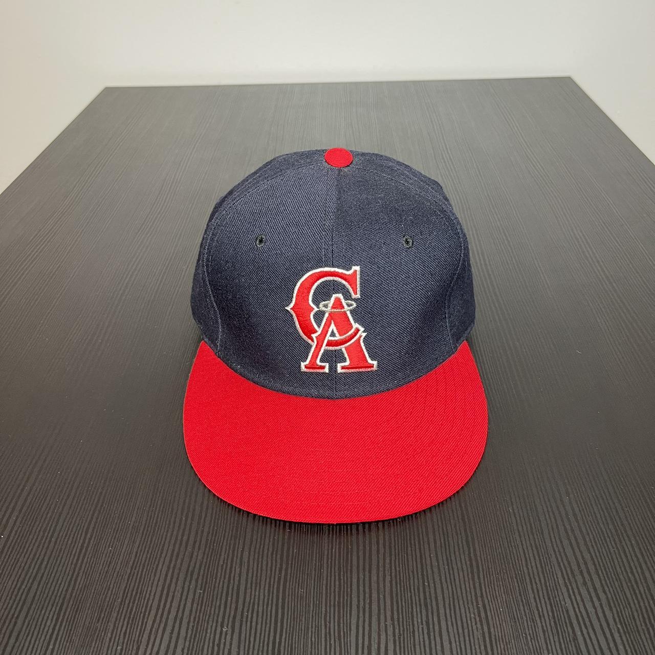 Vintage California Angels Hat Size 7 1/4 EUC True... - Depop