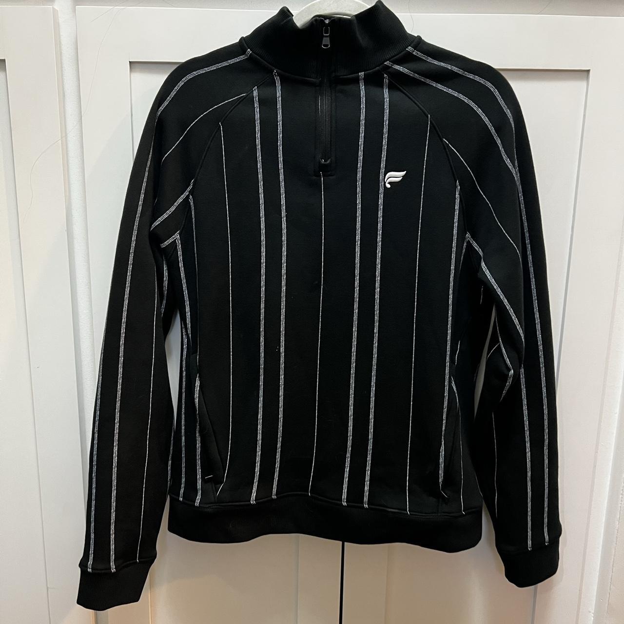 Fabletics, men’s zip collar sweater. Only worn once,... - Depop