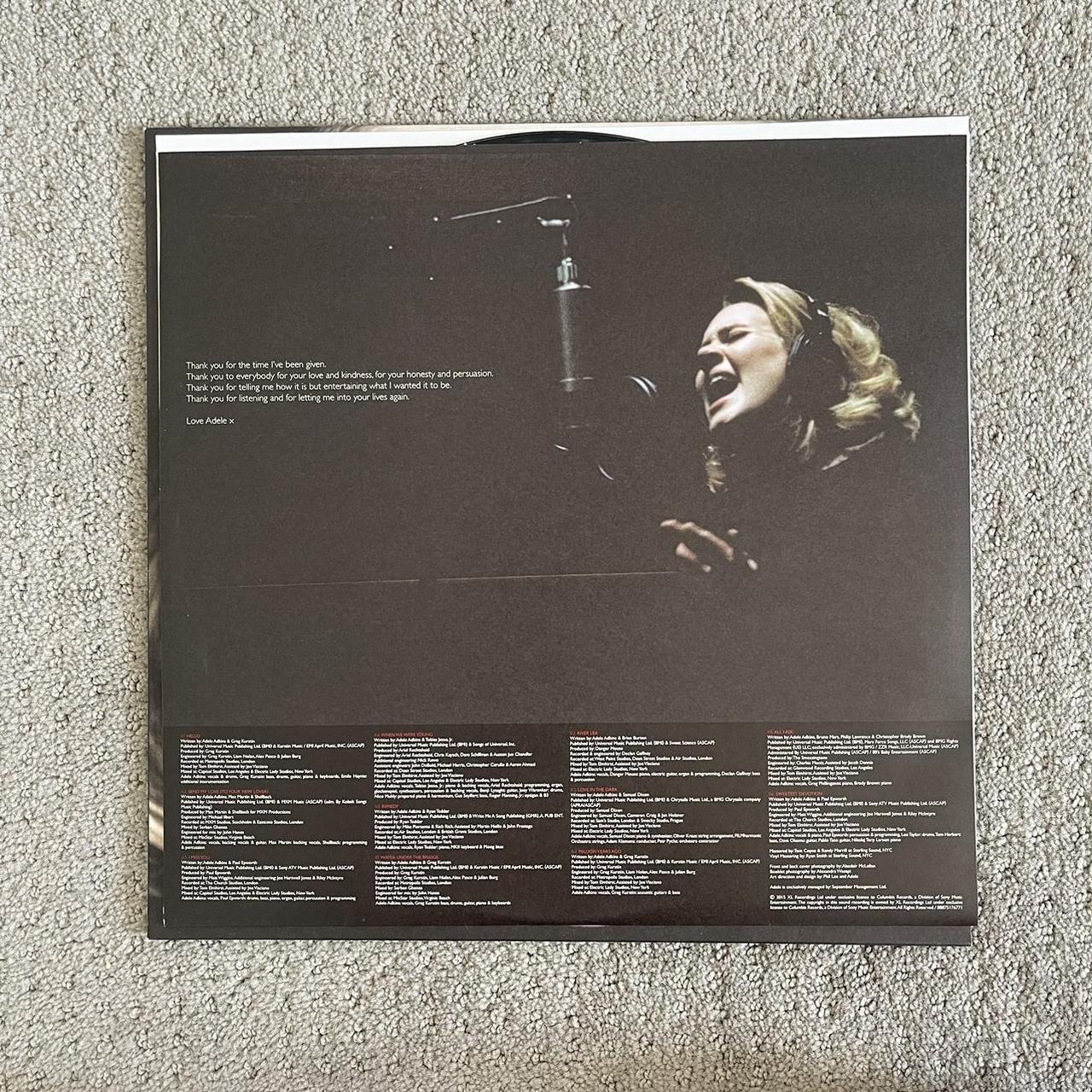 Adele - 25 Vinyl From 2016. Played a couple times,... - Depop