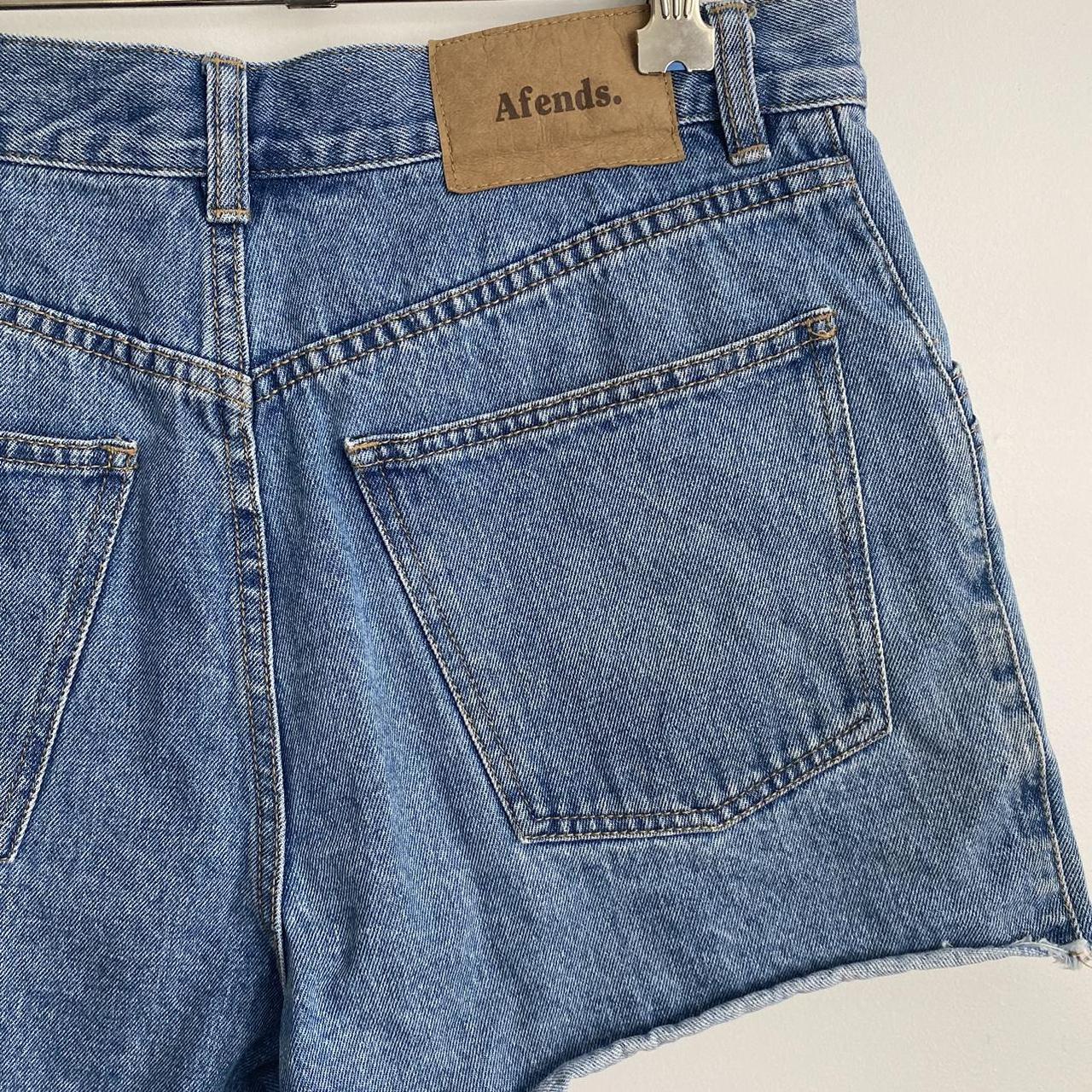 Afends denim shorts 💙 Super cool style, not... - Depop