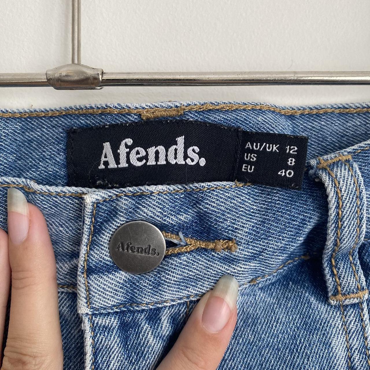 Afends denim shorts 💙 Super cool style, not... - Depop