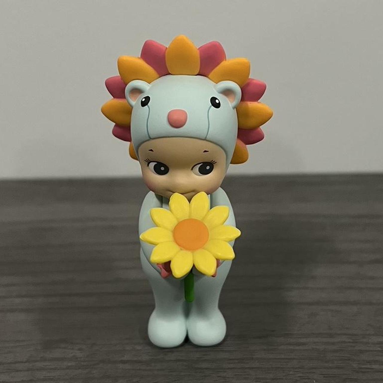 Sunflower Lion Blue Sonny Angel! Comes with box and... - Depop