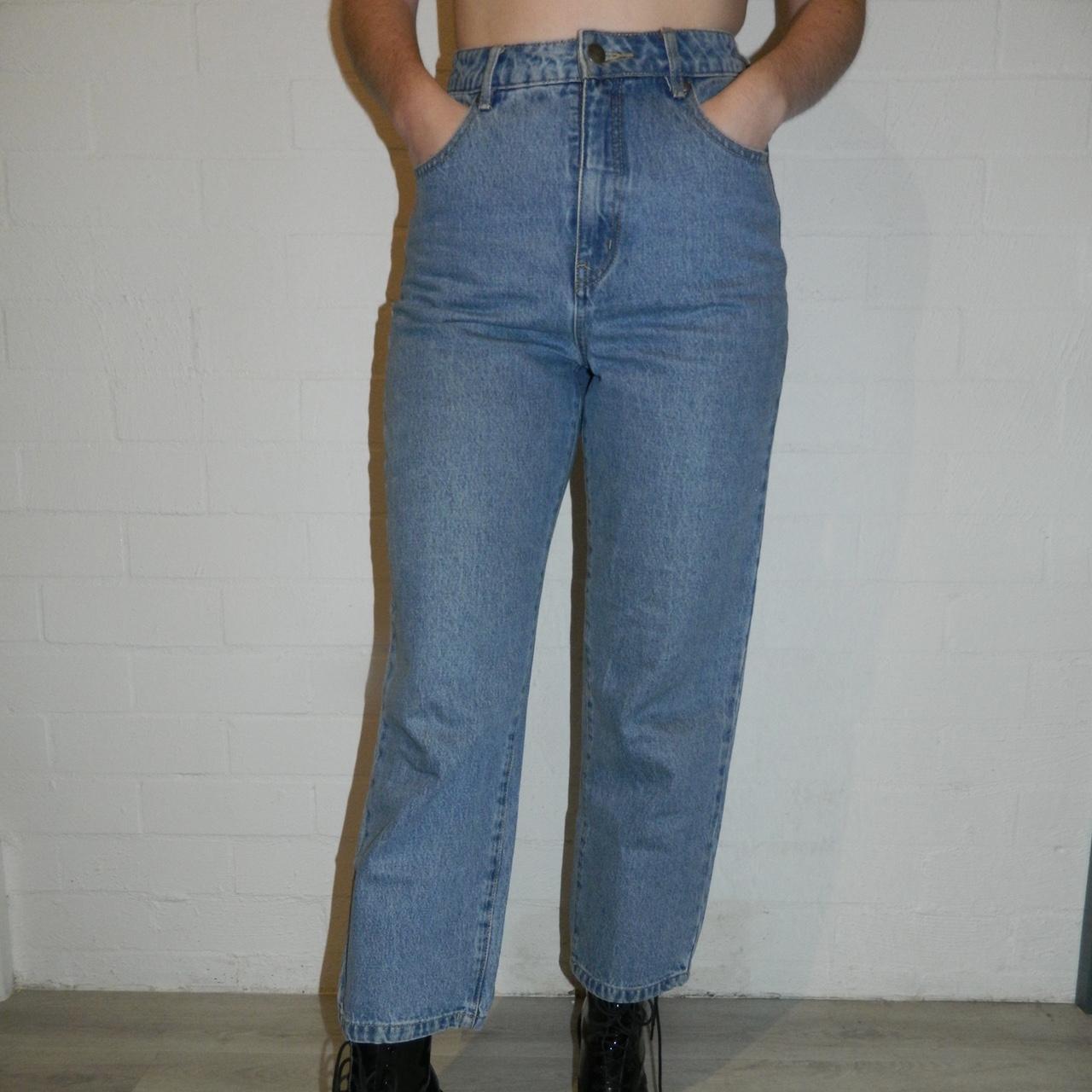 Afends cropped straight leg jeans. Size 8 AU. - Depop
