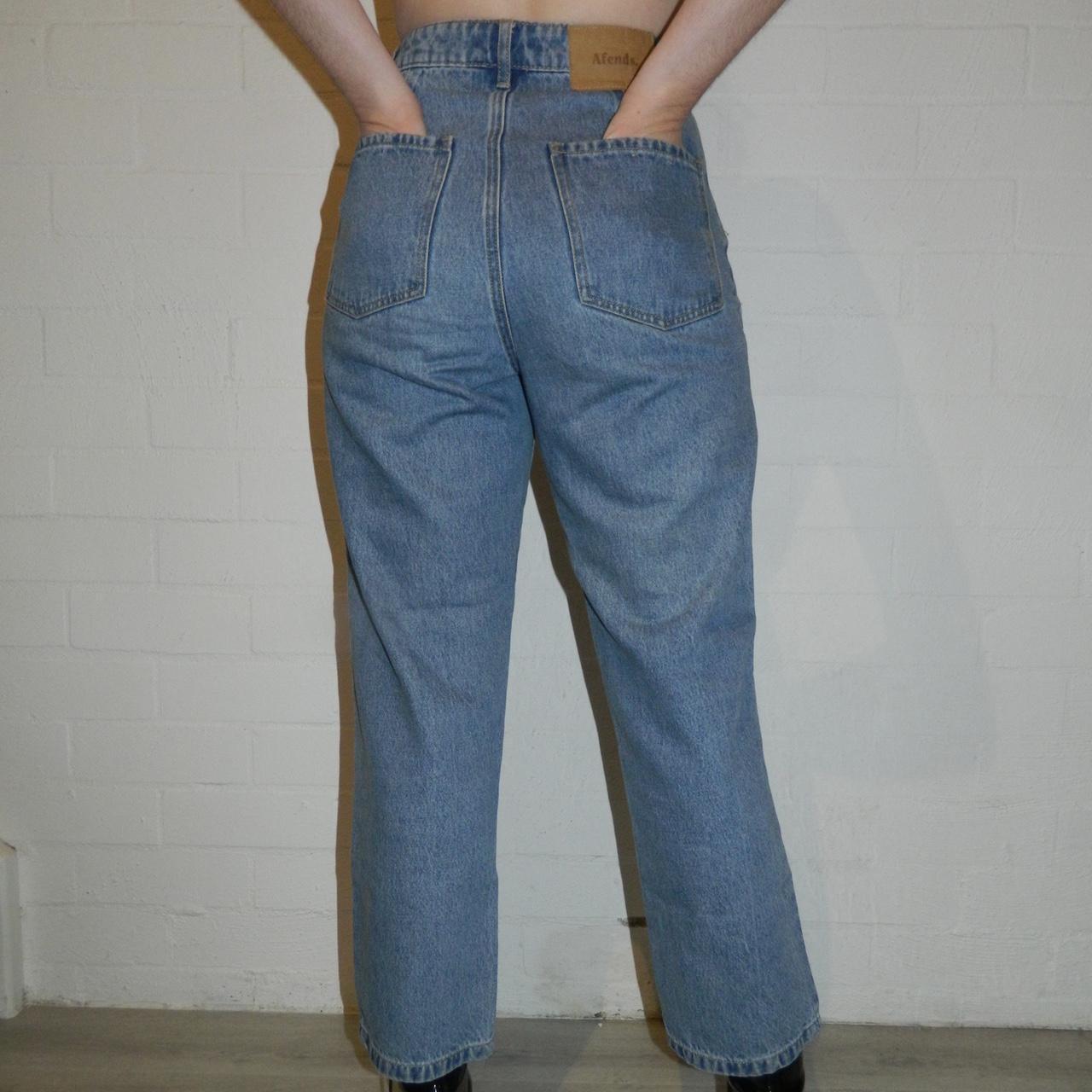 Afends cropped straight leg jeans. Size 8 AU. - Depop