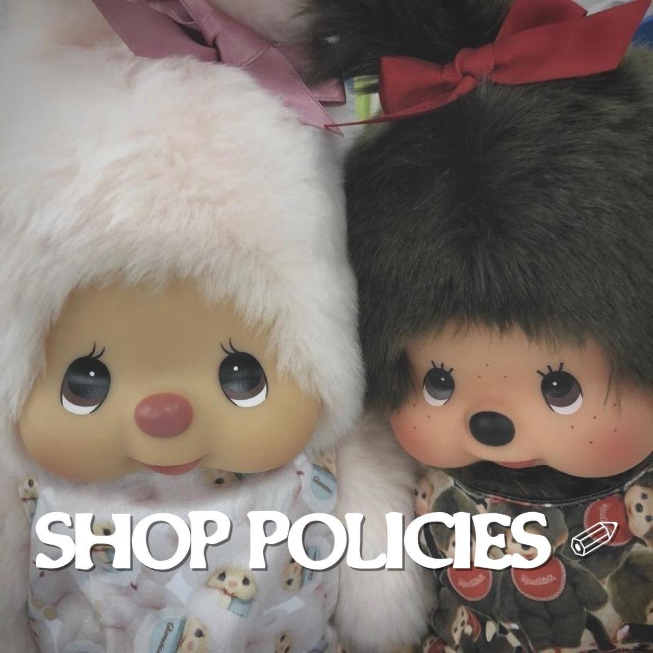 updated shop policies :) - paypal is acceptable but... - Depop