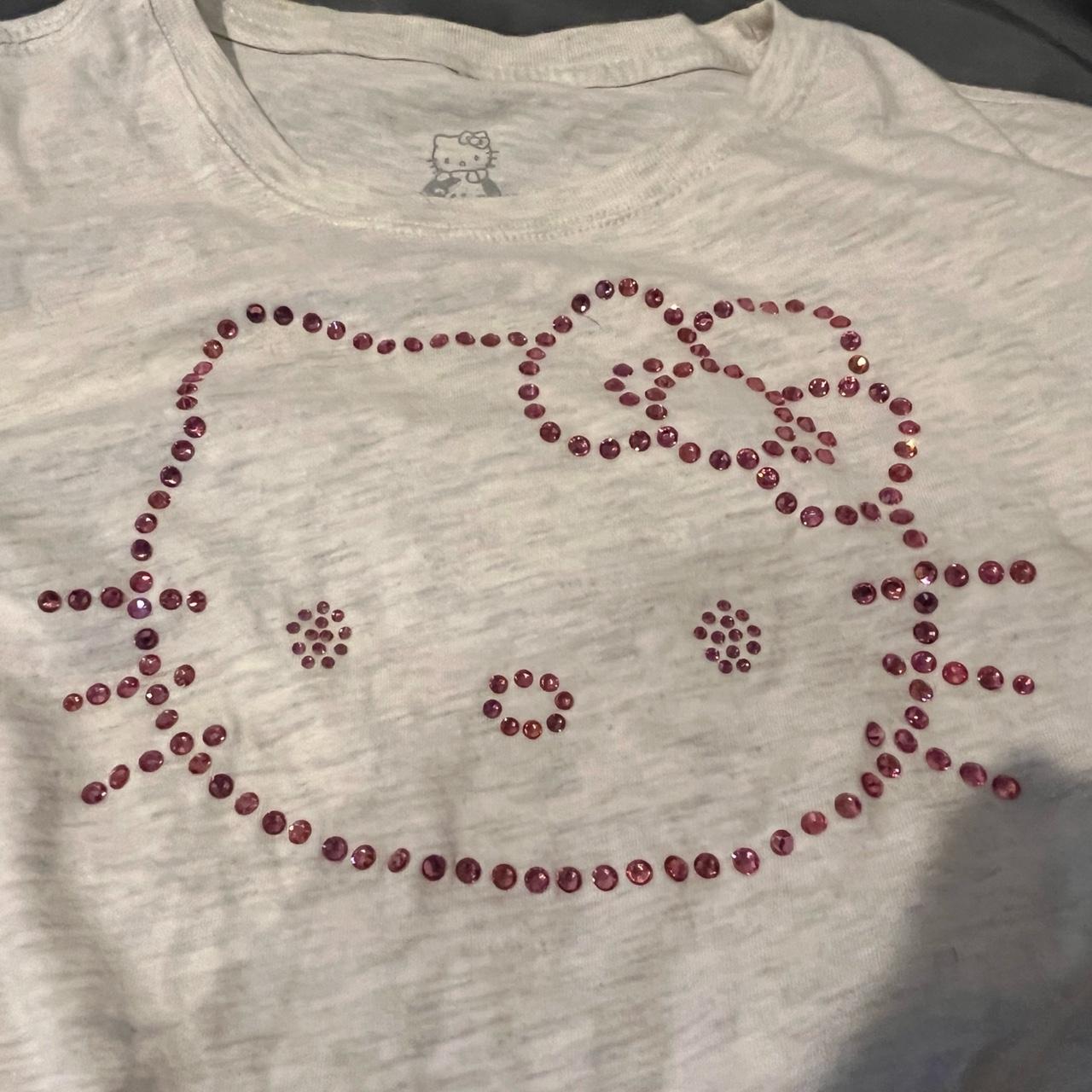 Hello kitty rhinestone... - Depop