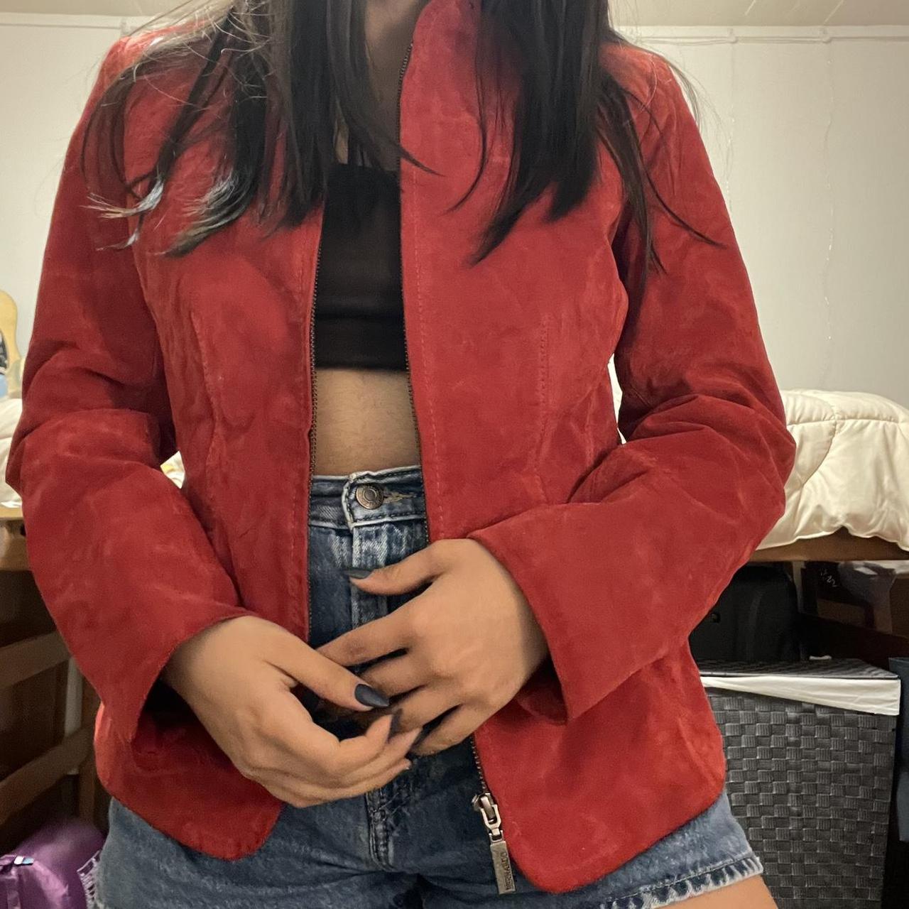 Bernardo Women's Red Jacket | Depop