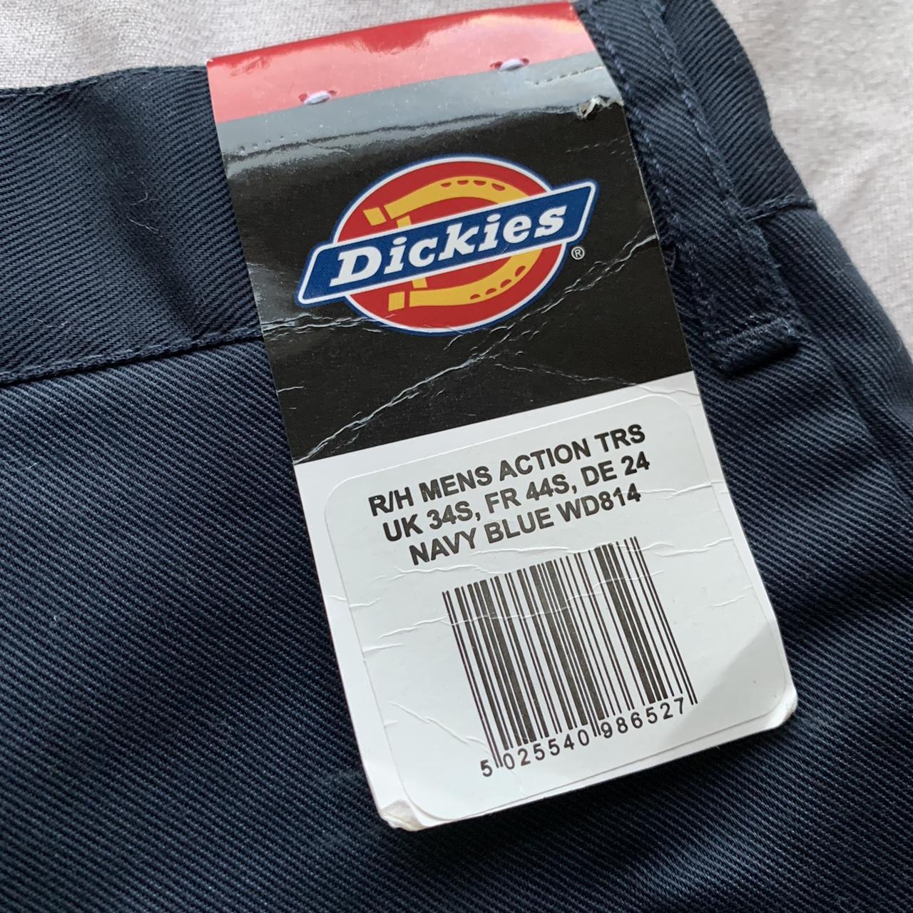 Brand new with tag navy blue dickies work trousers... - Depop