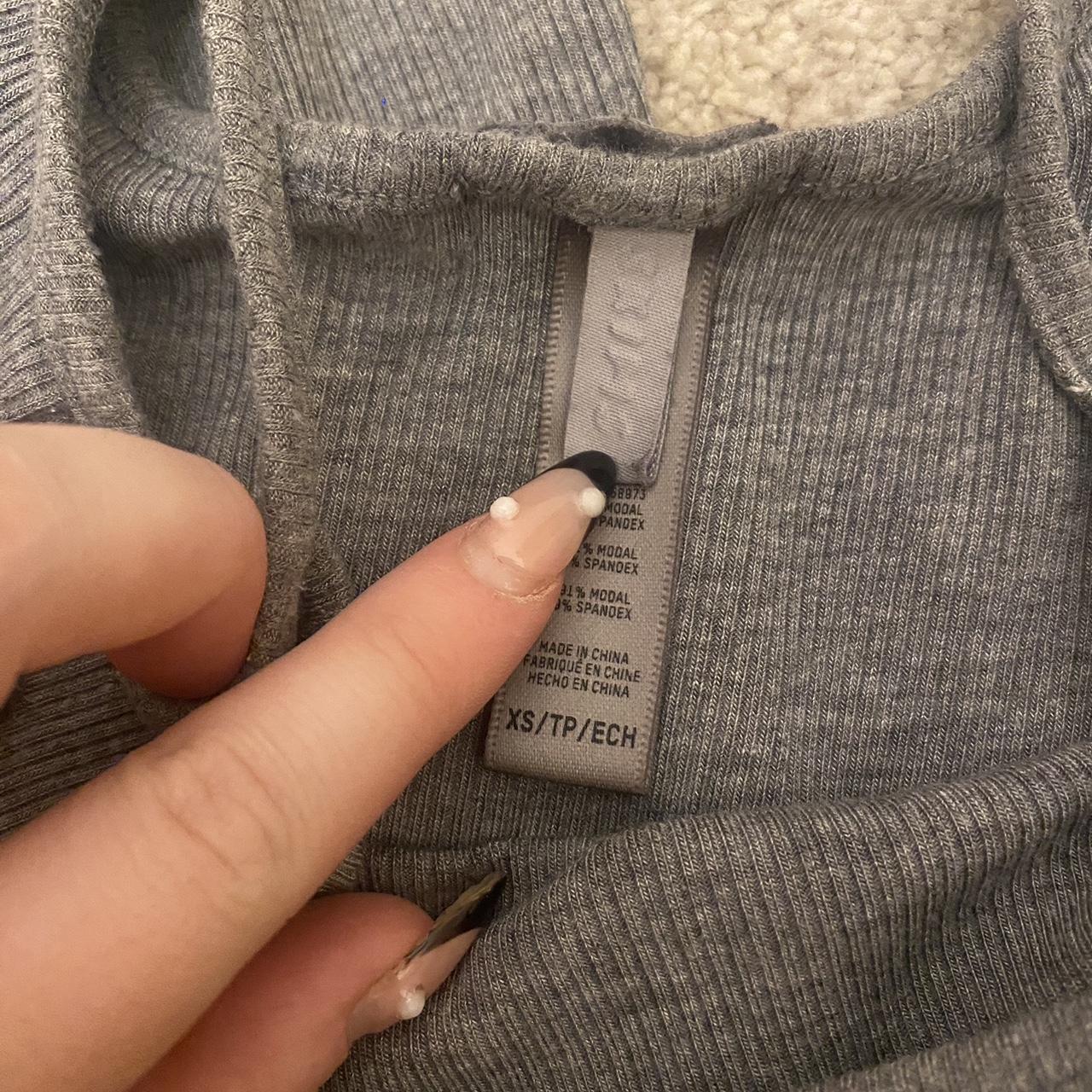 Skims Soft Lounge Long Maxi Slip Dress in Heather... - Depop