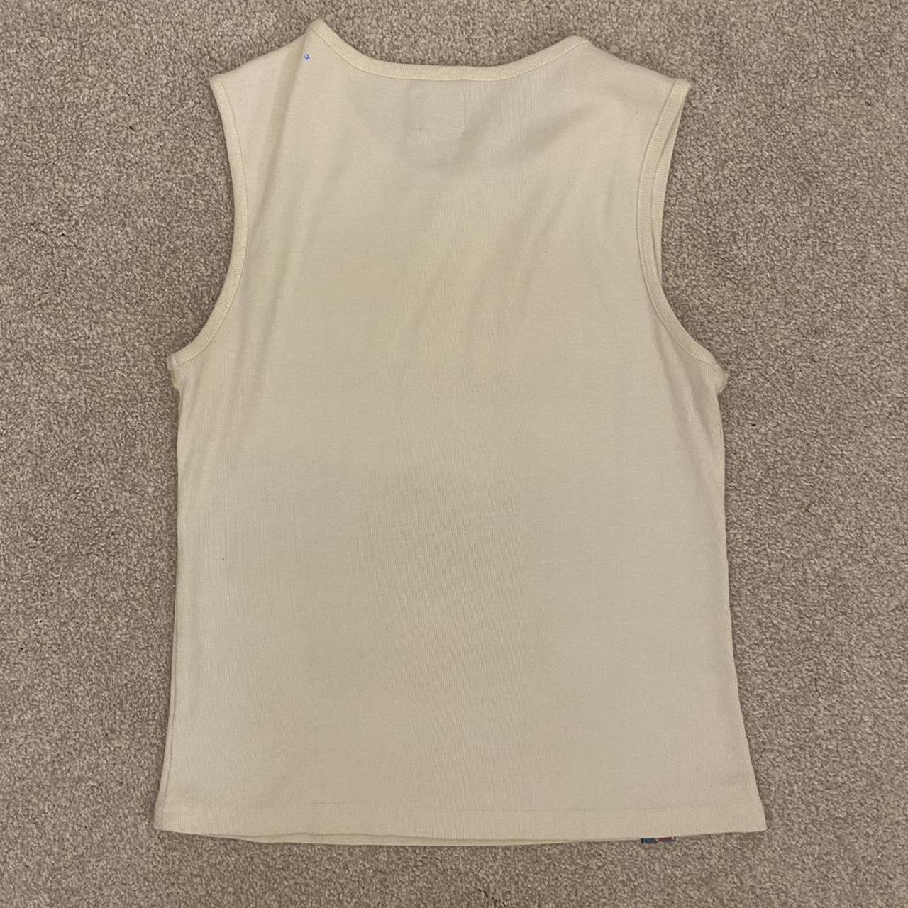 Desigual Mouth Lips Scream Tank Top Very rare 90s... - Depop