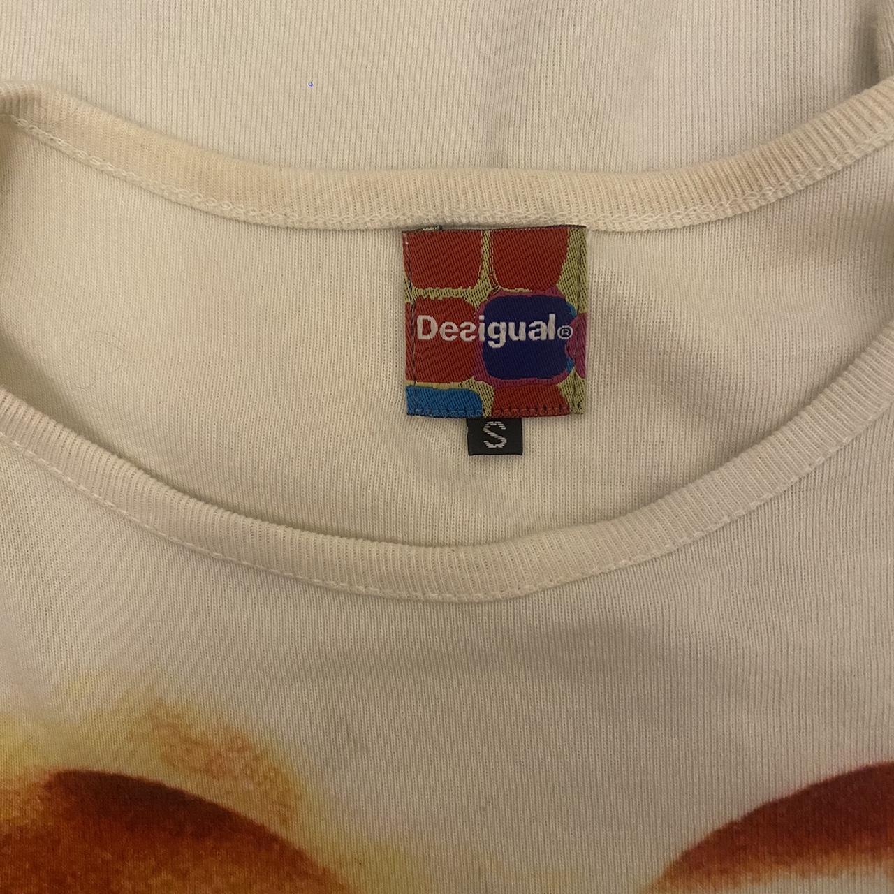 Desigual Mouth Lips Scream Tank Top Very rare 90s... - Depop