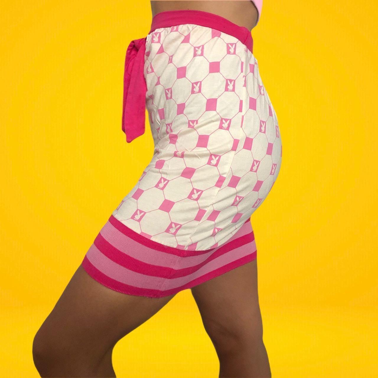 🔥Playboy vintage 90’s monogram logo pink and cream... - Depop