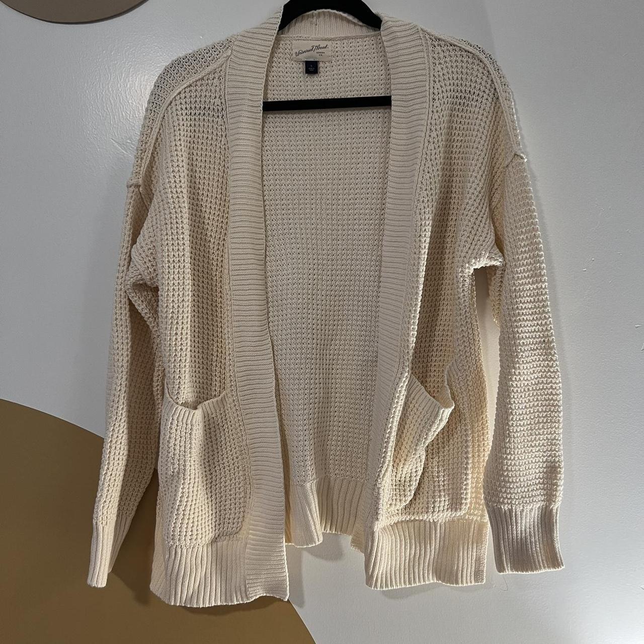 UNIVERSAL THREAD Cream cardigan. New without tags.... - Depop