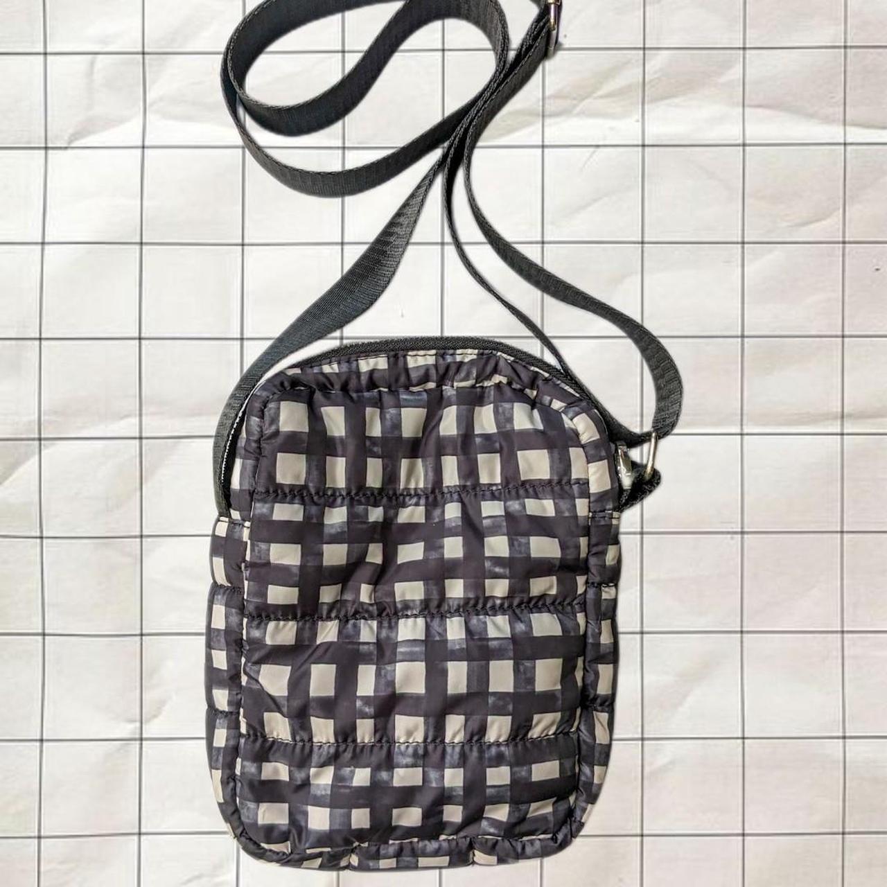 Small Gorman puffy crossbody gingham bag. 17cm x... - Depop