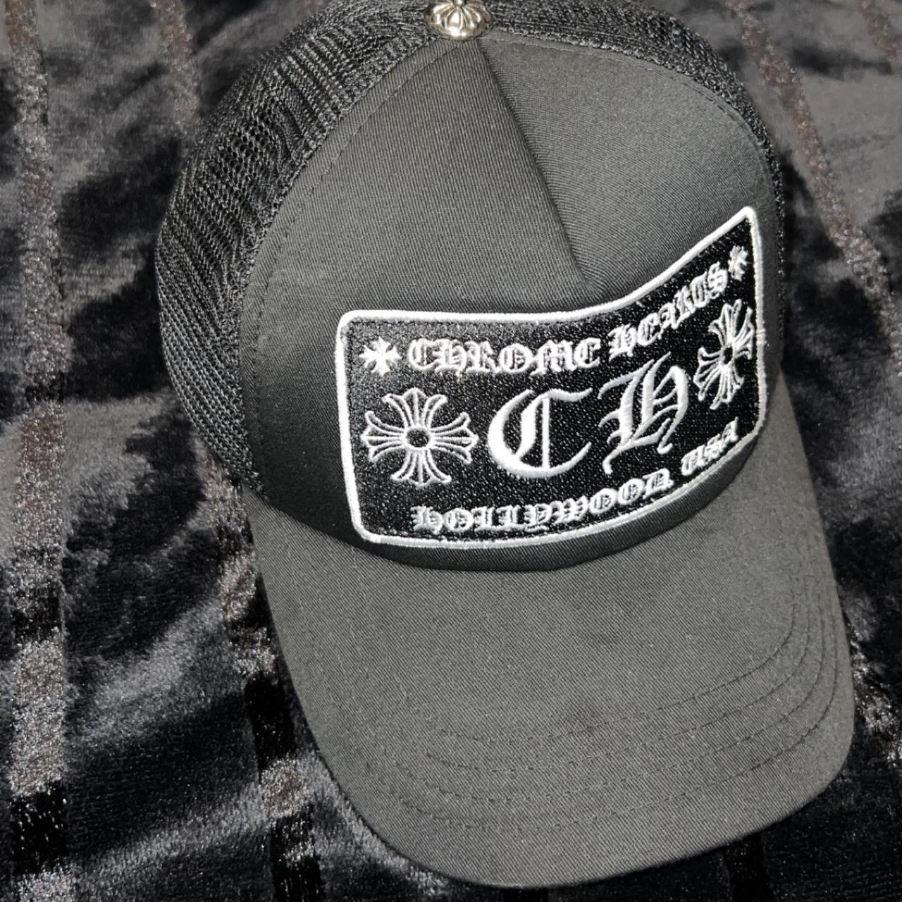 Chrome hearts cap Adjustable size - Depop