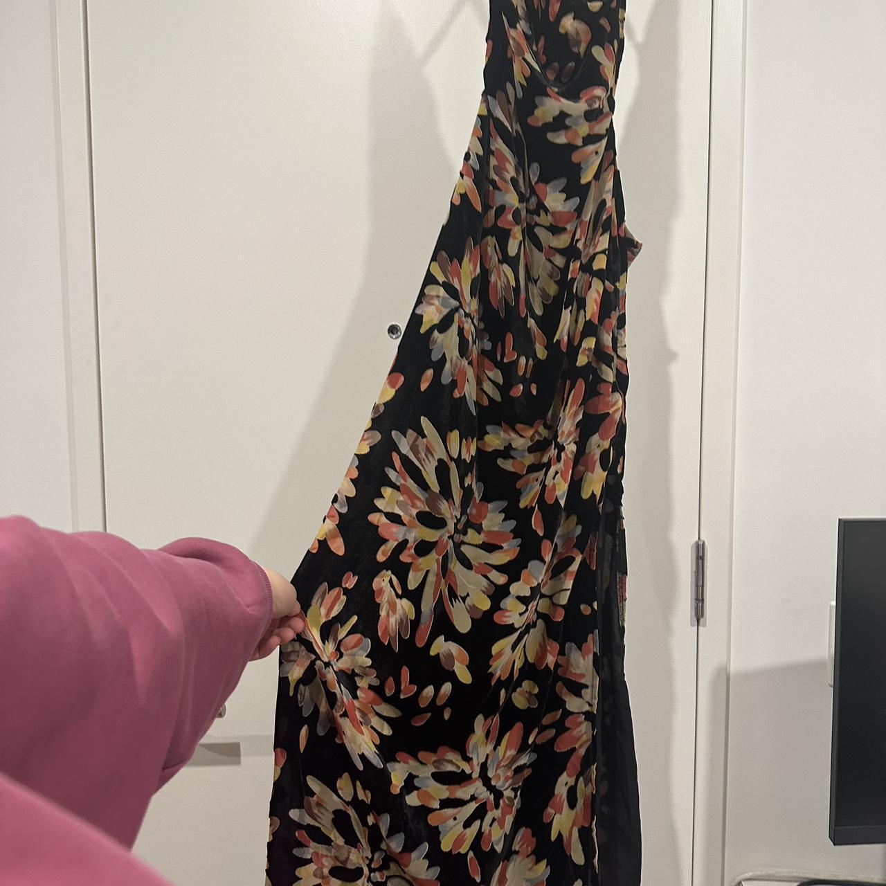 Beginning Boutique Lana Orange Print Dress. Same... | Depop