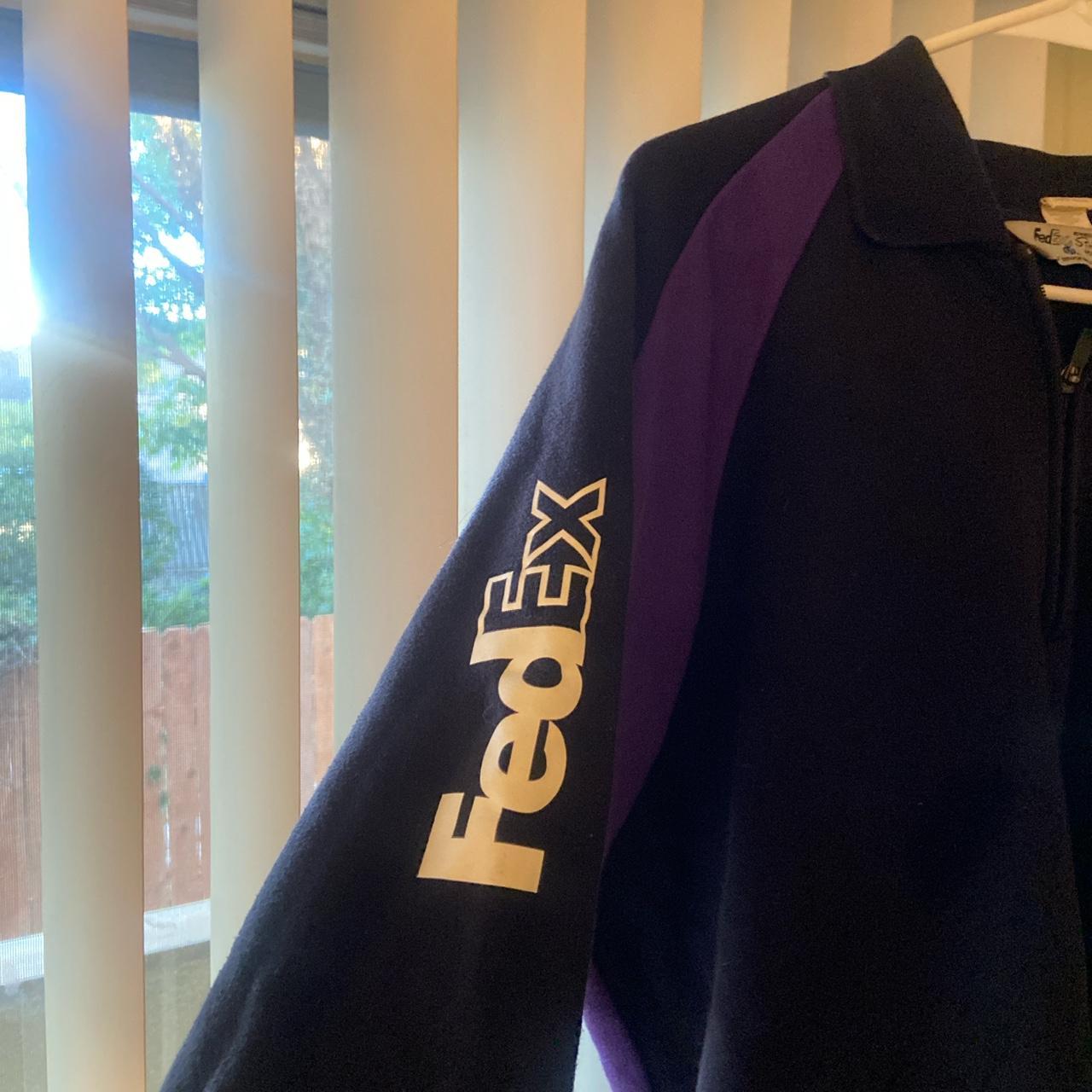 Fedex quarter zip fleece. Dm for measurements. All... - Depop