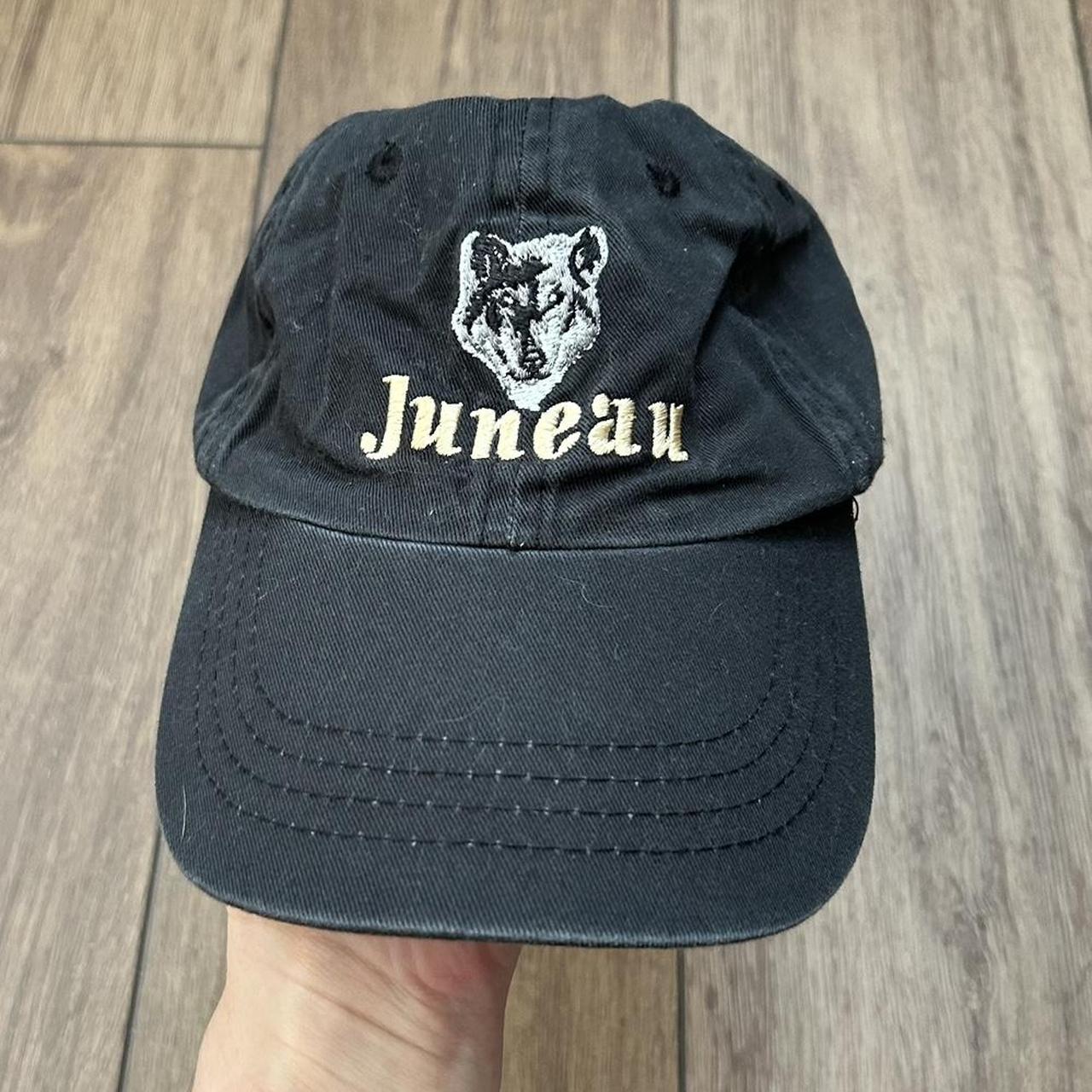Black Juneau wolf hat 🐺 - Depop