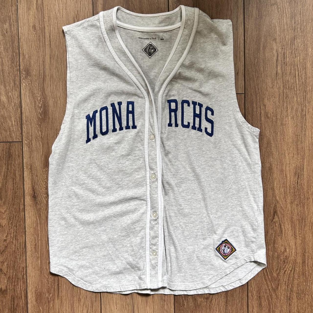 Abercrombie & fitch “Monarchs” baseball tank. Really... | Depop