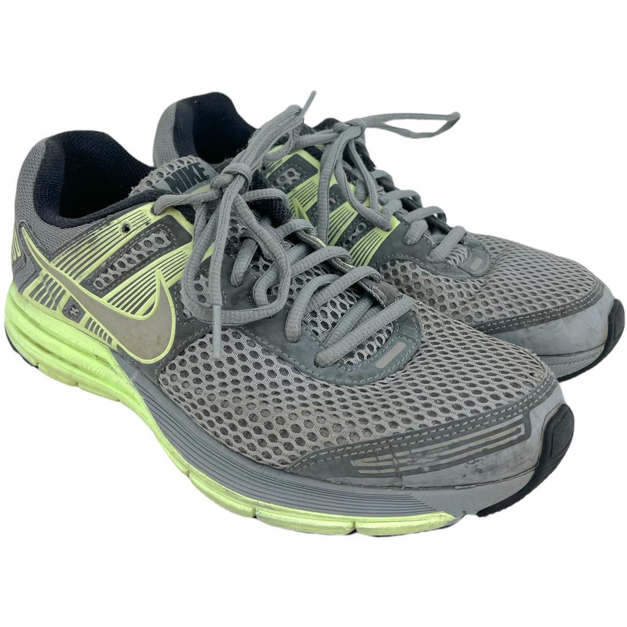 Nike (8.5) Air Zoom Structure 16 Womens Gray Green... - Depop