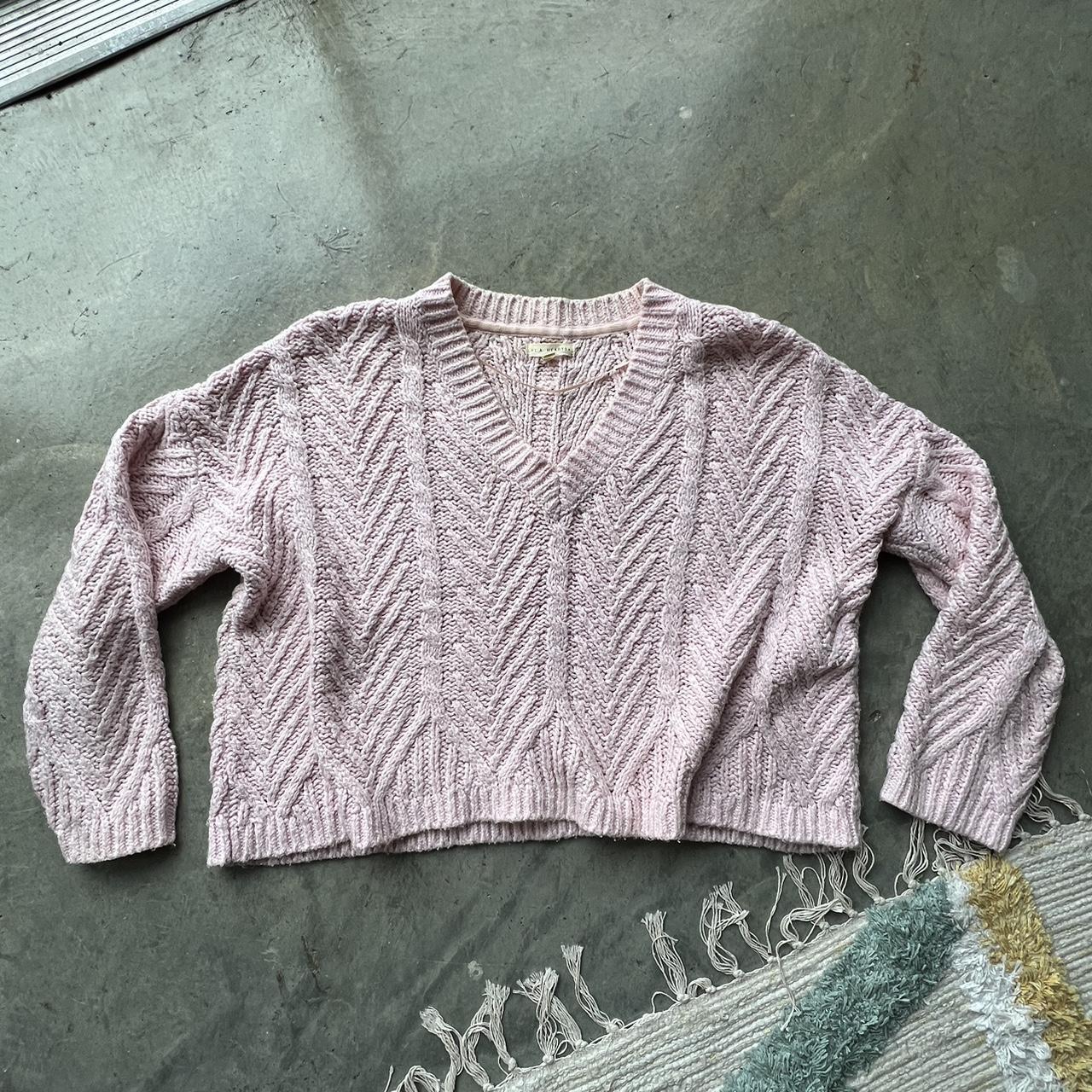 PacSun Women's Pink Jumper | Depop