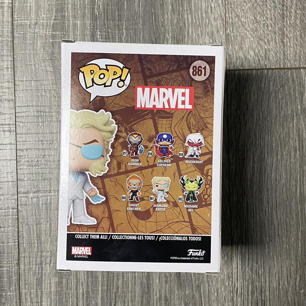 Funko Pop! Marvel: Infinity Wraps - Diamond Patch - Depop