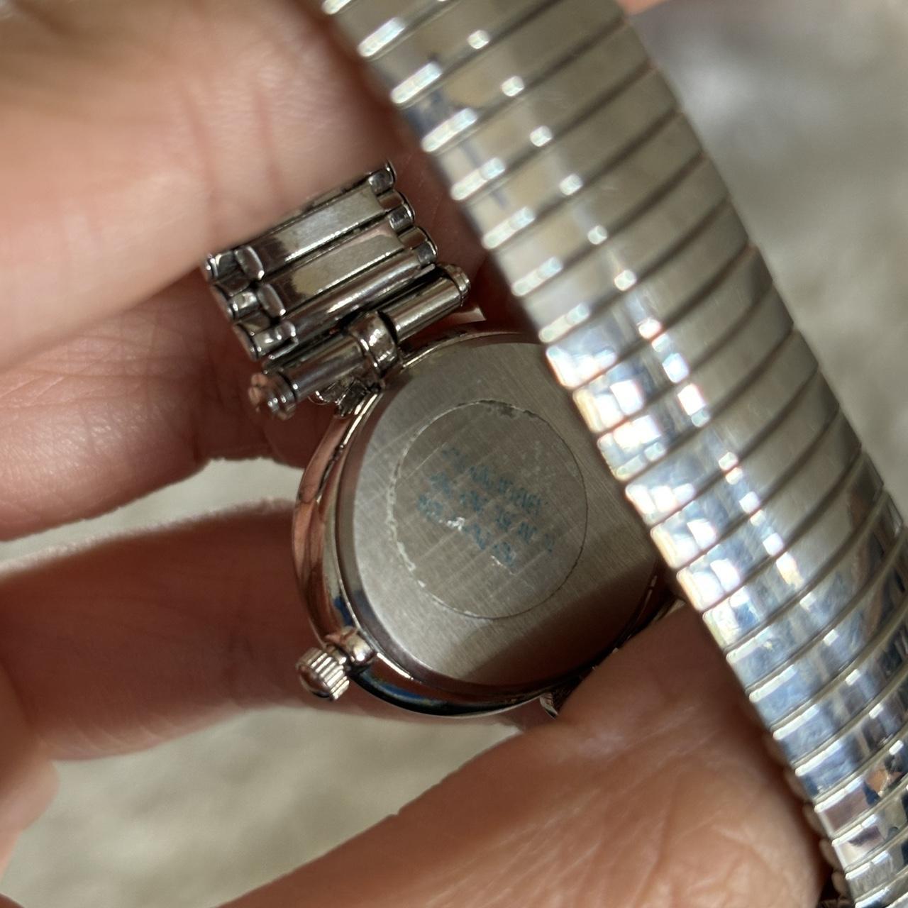 Silver cassant watch Great condition! Super cute... - Depop