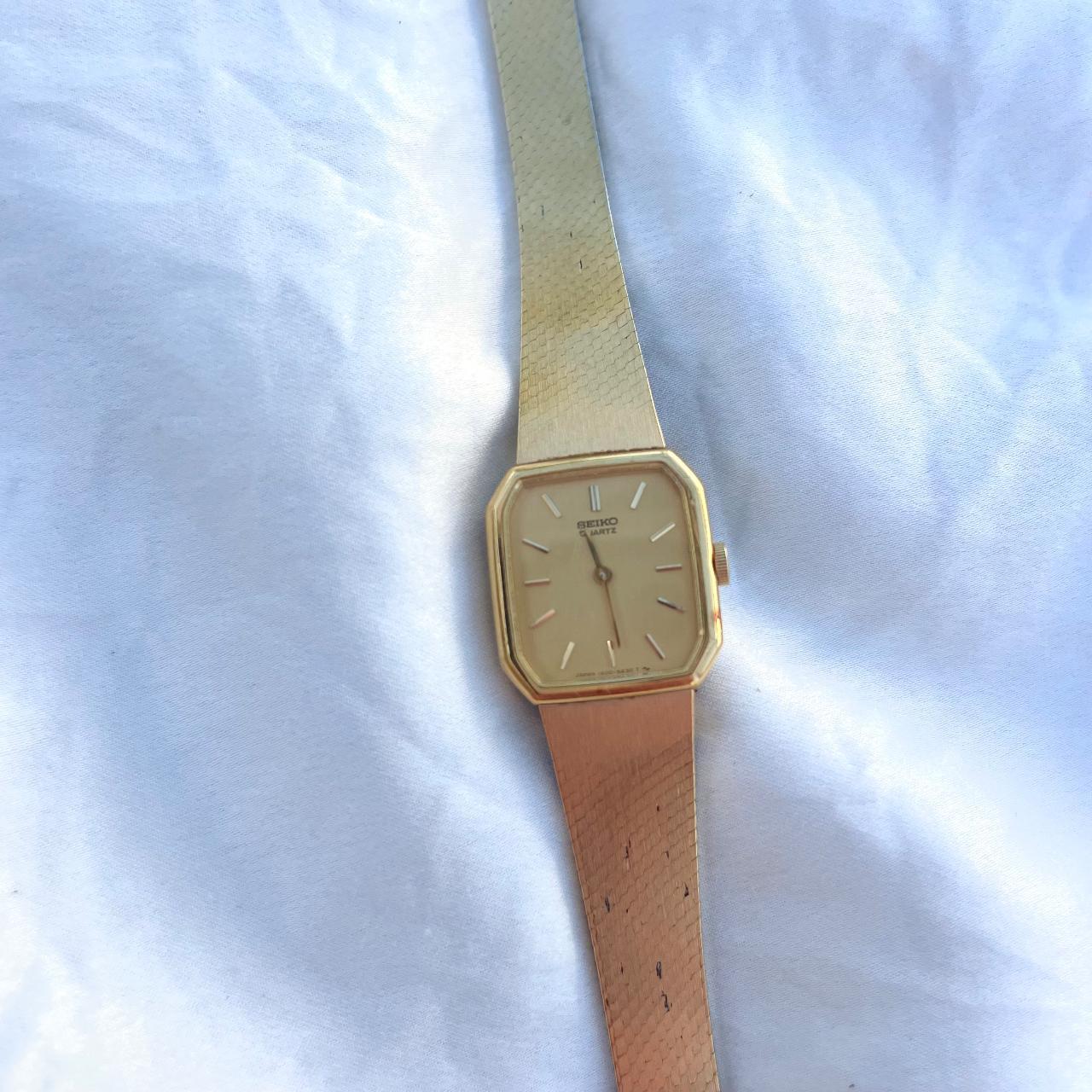 dainty vintage watch gold tone, women's brand is... - Depop