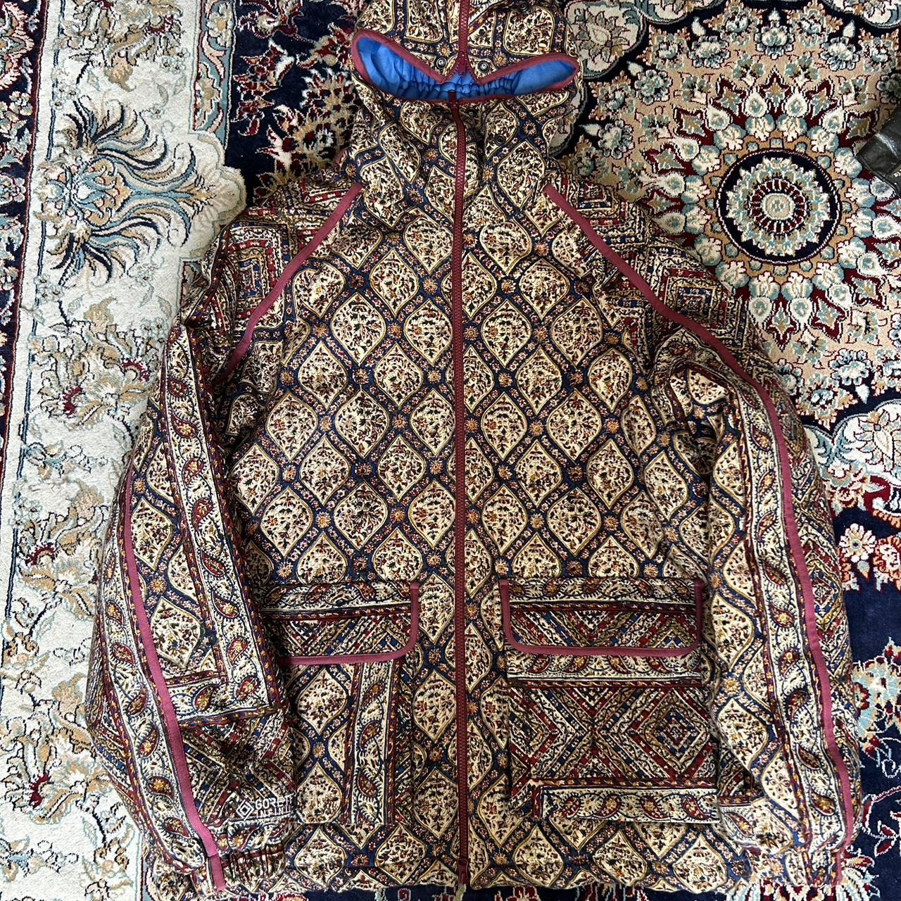 Paria farzaneh iconic iranian print gortex jacket... - Depop