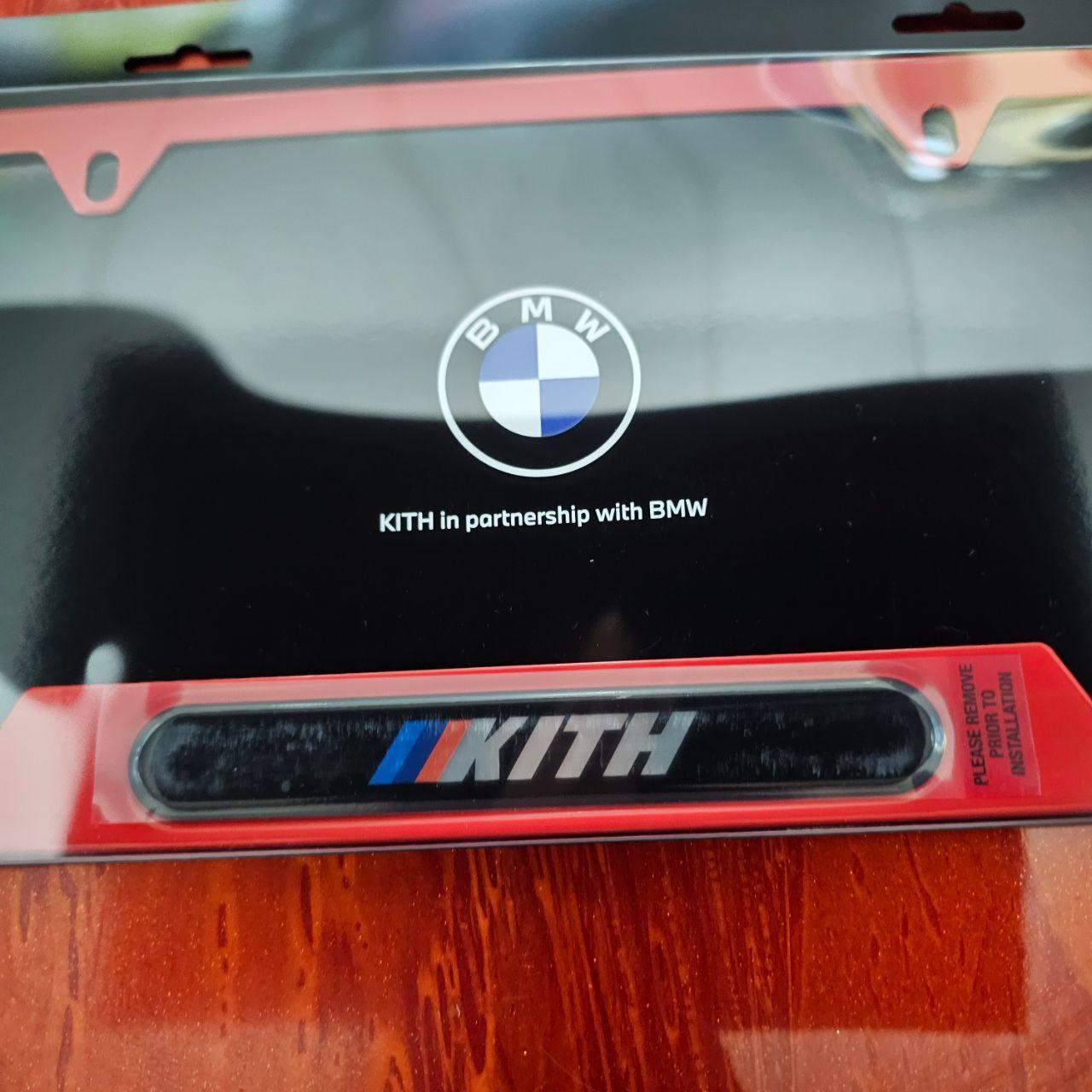 Kith for BMW Car Plate in Cinnebar (Orange)... | Depop