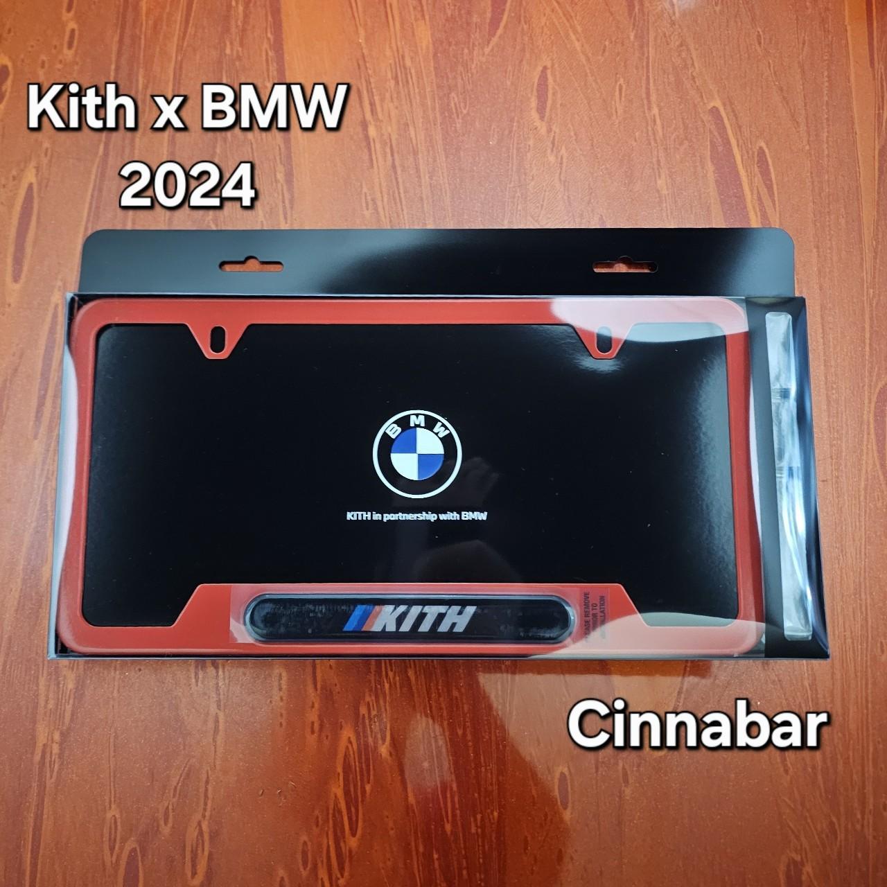 Kith for BMW Car Plate in Cinnebar (Orange)... | Depop
