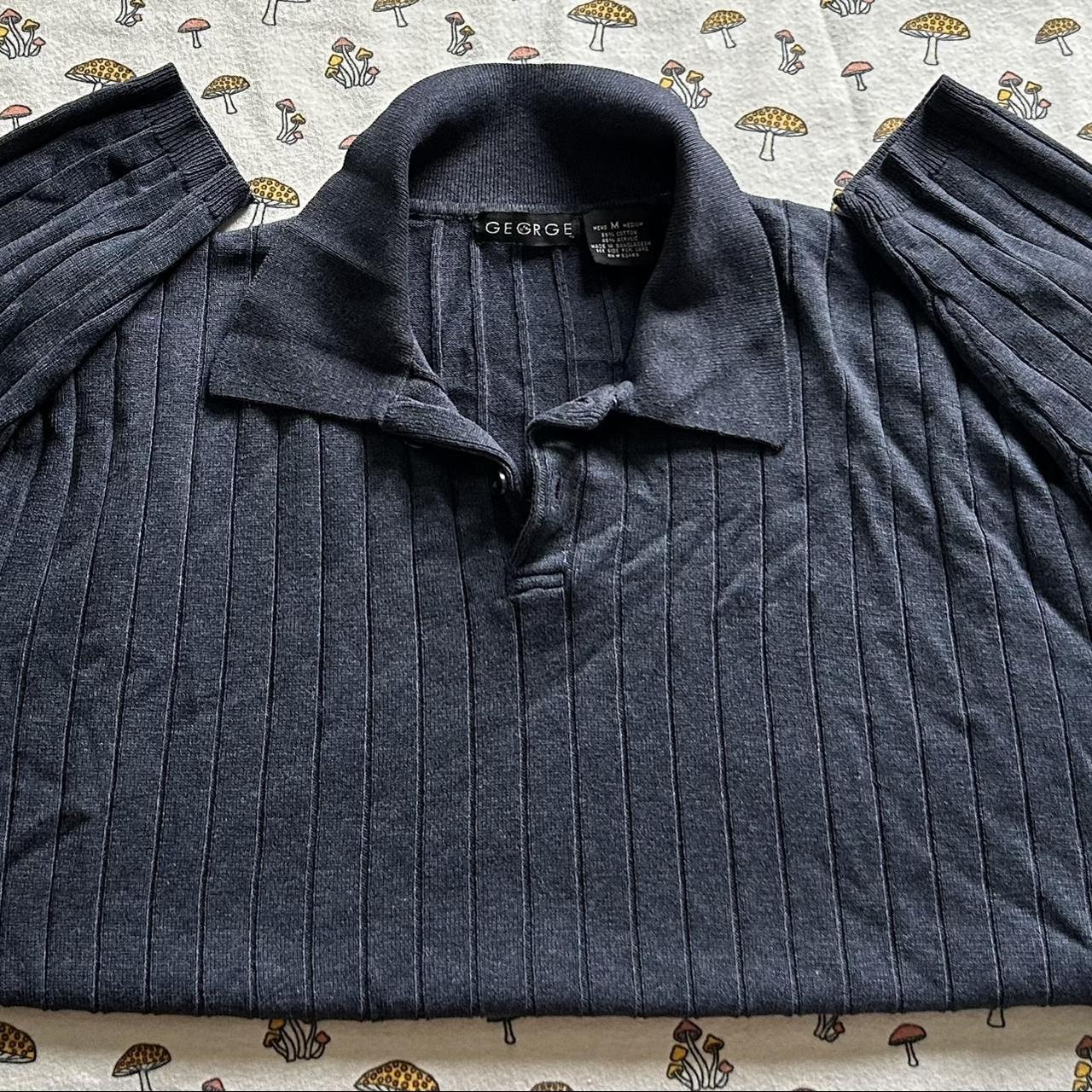 George Men's Navy Jumper | Depop