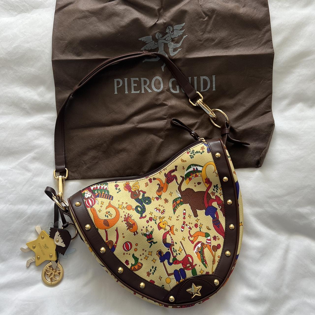 Piero Guidi leather handbag, excellent condition. - Depop
