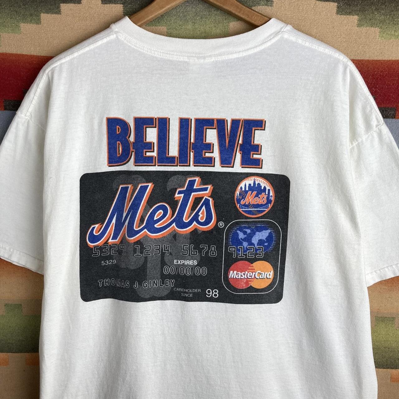 Vintage 90s New York Mets MLB Baseball Mastercard... - Depop
