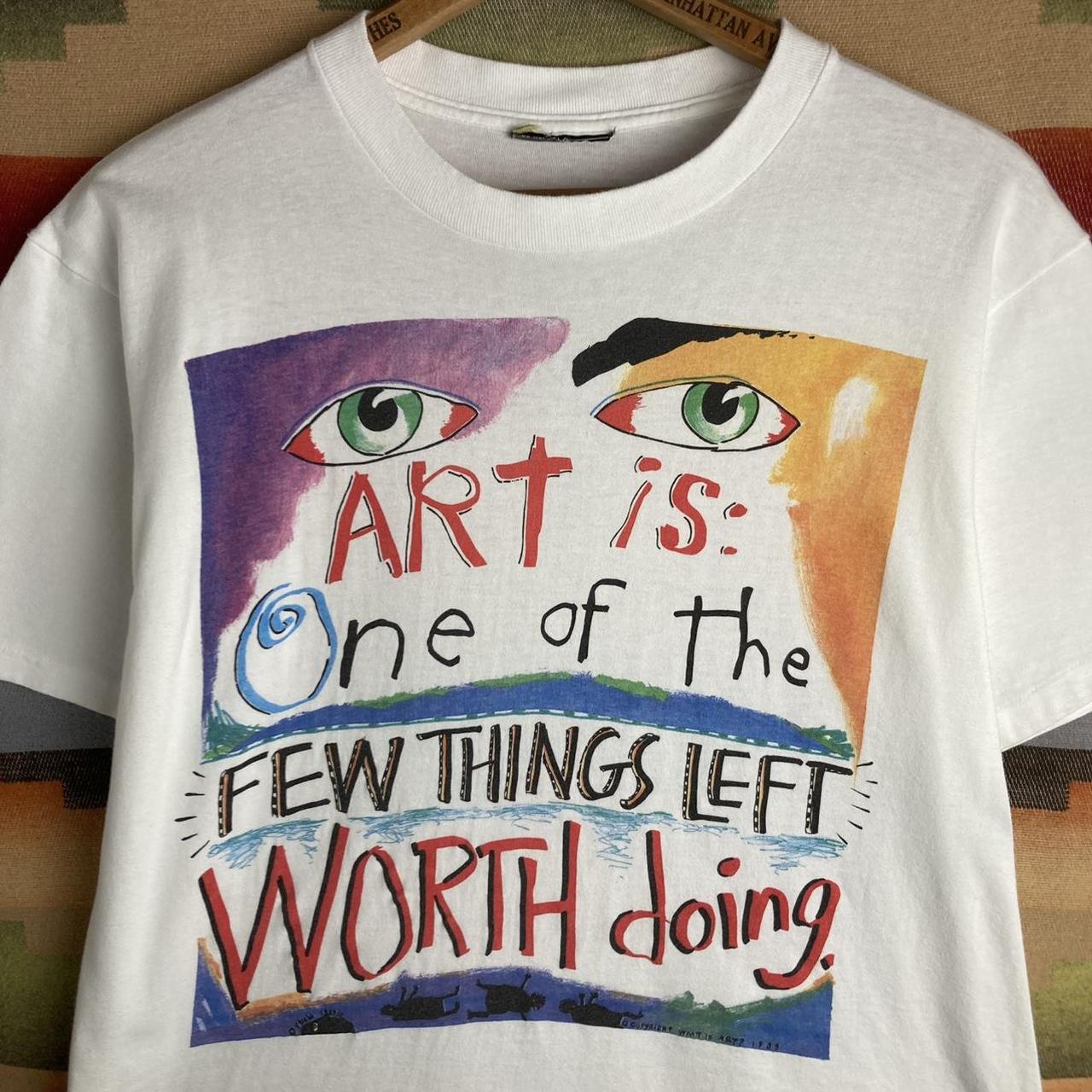 Vintage 80s 1989 Fred Babb Art is One of the Few... - Depop