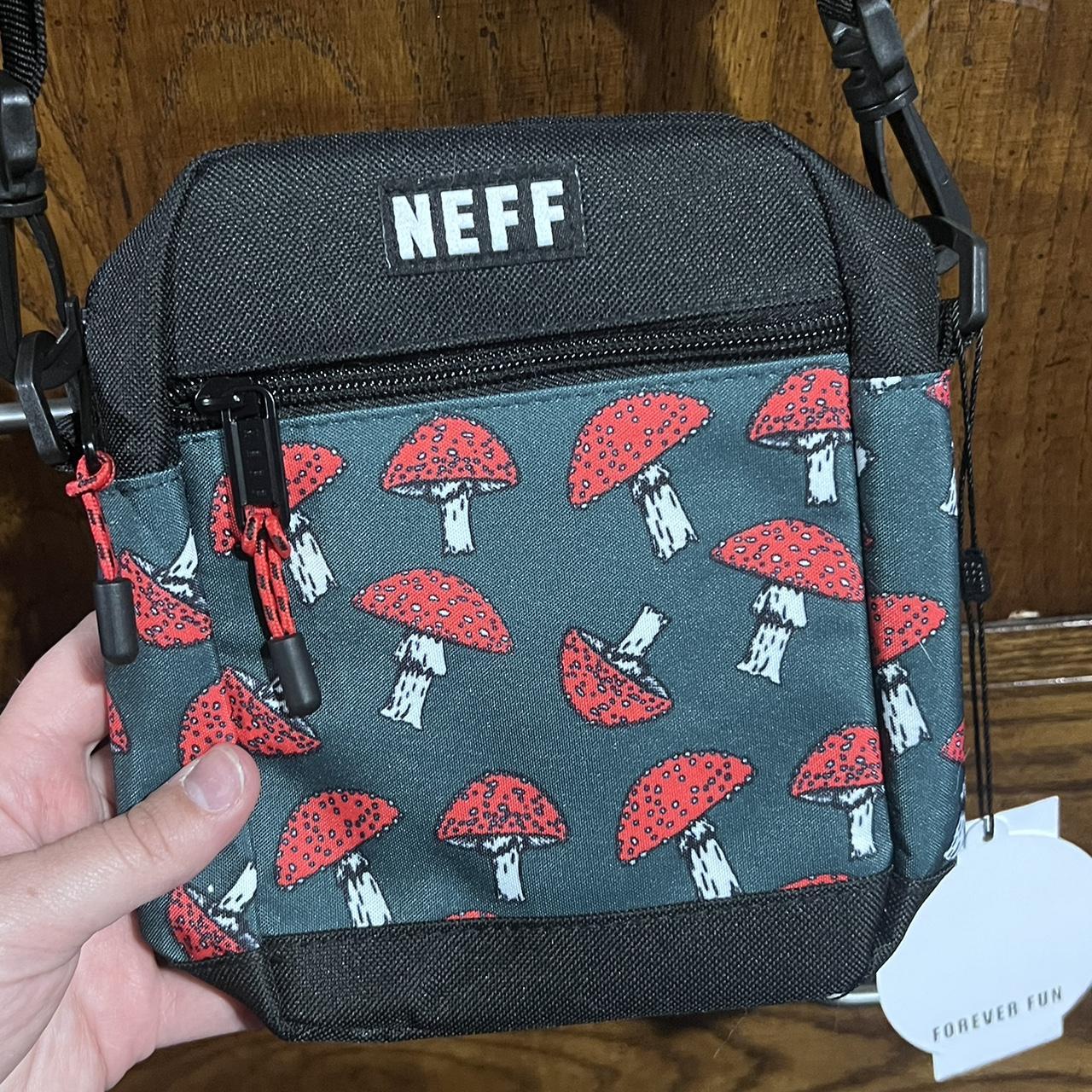 NEFF mini mushrooms crossbody bag. Brand new. - Depop