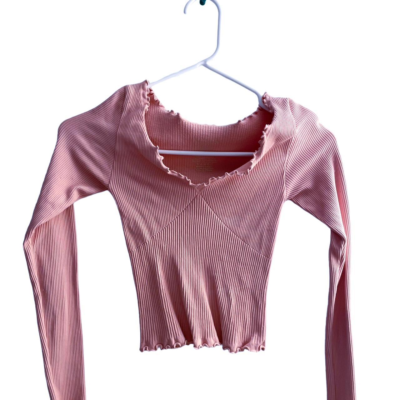 balletcore pink pilates princess long sleeve top🩰🎀... - Depop