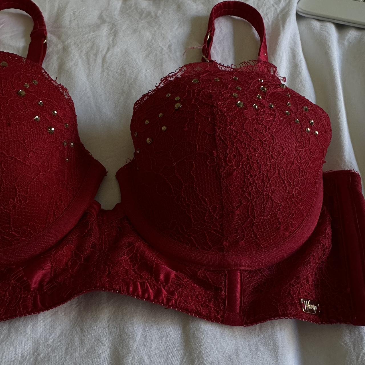 vamp (bras and things) bra medium push up, size 10B - Depop