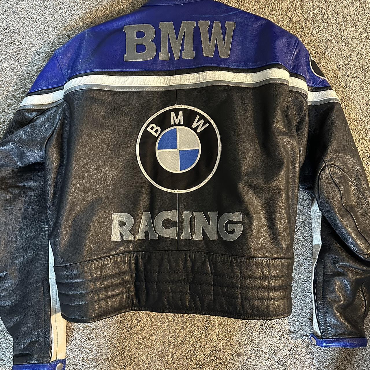 Real leather BMW jacket - Depop