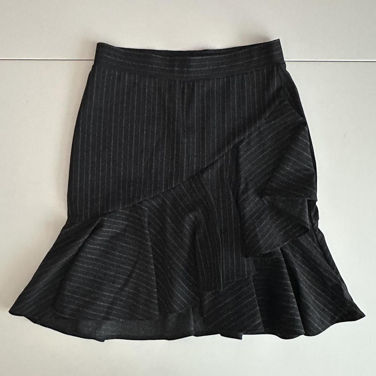 Next pin stripe mini skirt Rara skirt Size 10 Such... - Depop